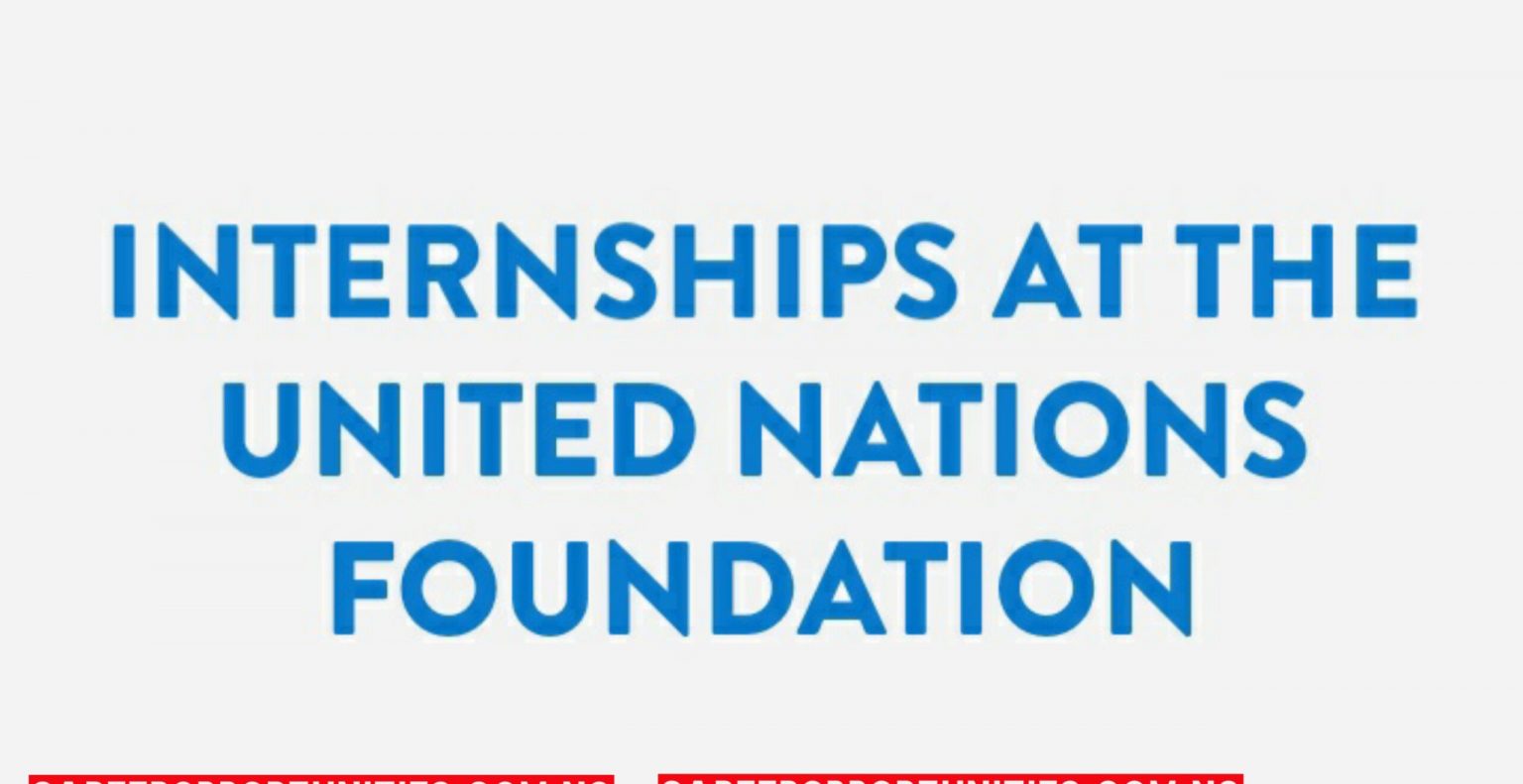 United Nations Foundation's Remote Jobs To Apply
