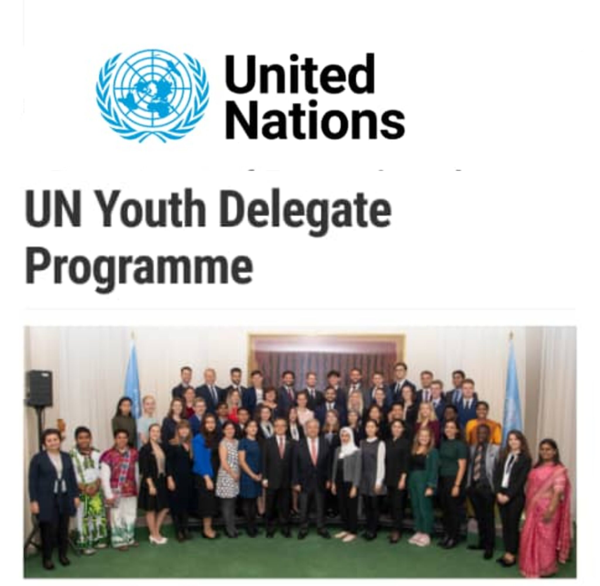 2025 UN Youth Delegate Program For All Youth In UN Member States