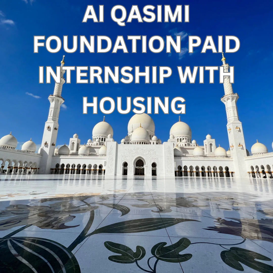 Al Qasimi Foundation Internship 2024 In The UAE: Apply Now!