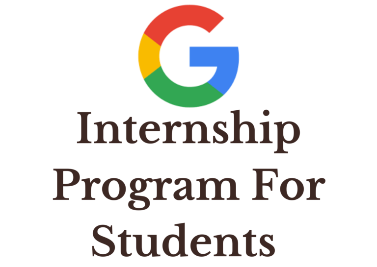 Google Internship Program 2025 For Undergraduate/Masters Students ...