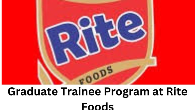 Exciting Opportunity: 2025 Graduate Trainee Program At Rite Foods
