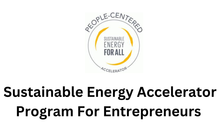 Sustainable Energy Accelerator (SEA) Program 2025