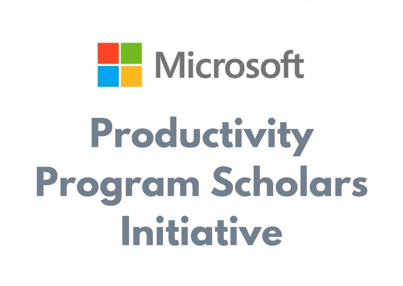 Microsoft Productivity Program Scholars 2025 For Post-Doctoral And ...