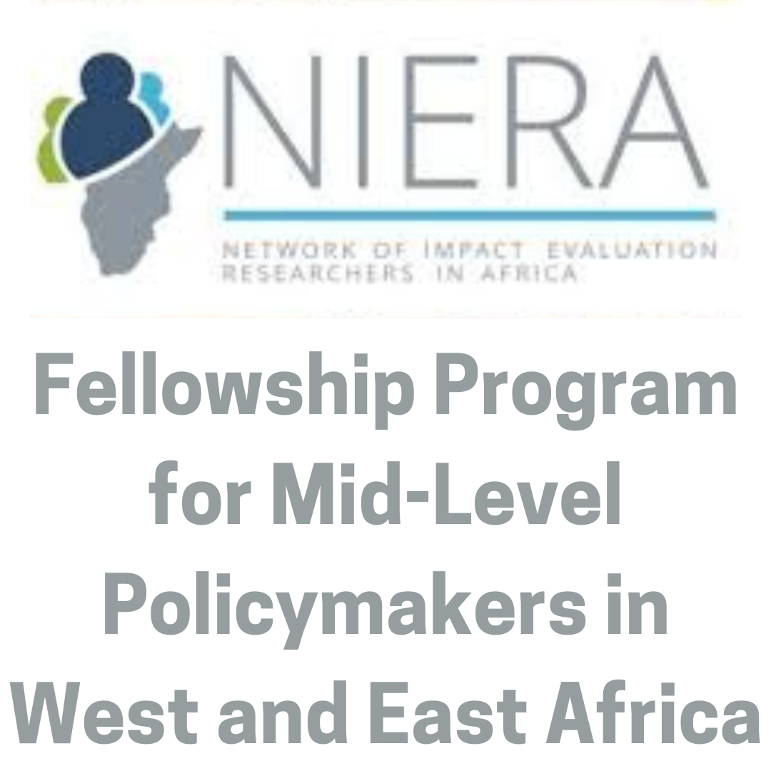 NIERA Policy Fellowship Program For Mid-Level Policymakers In West And ...
