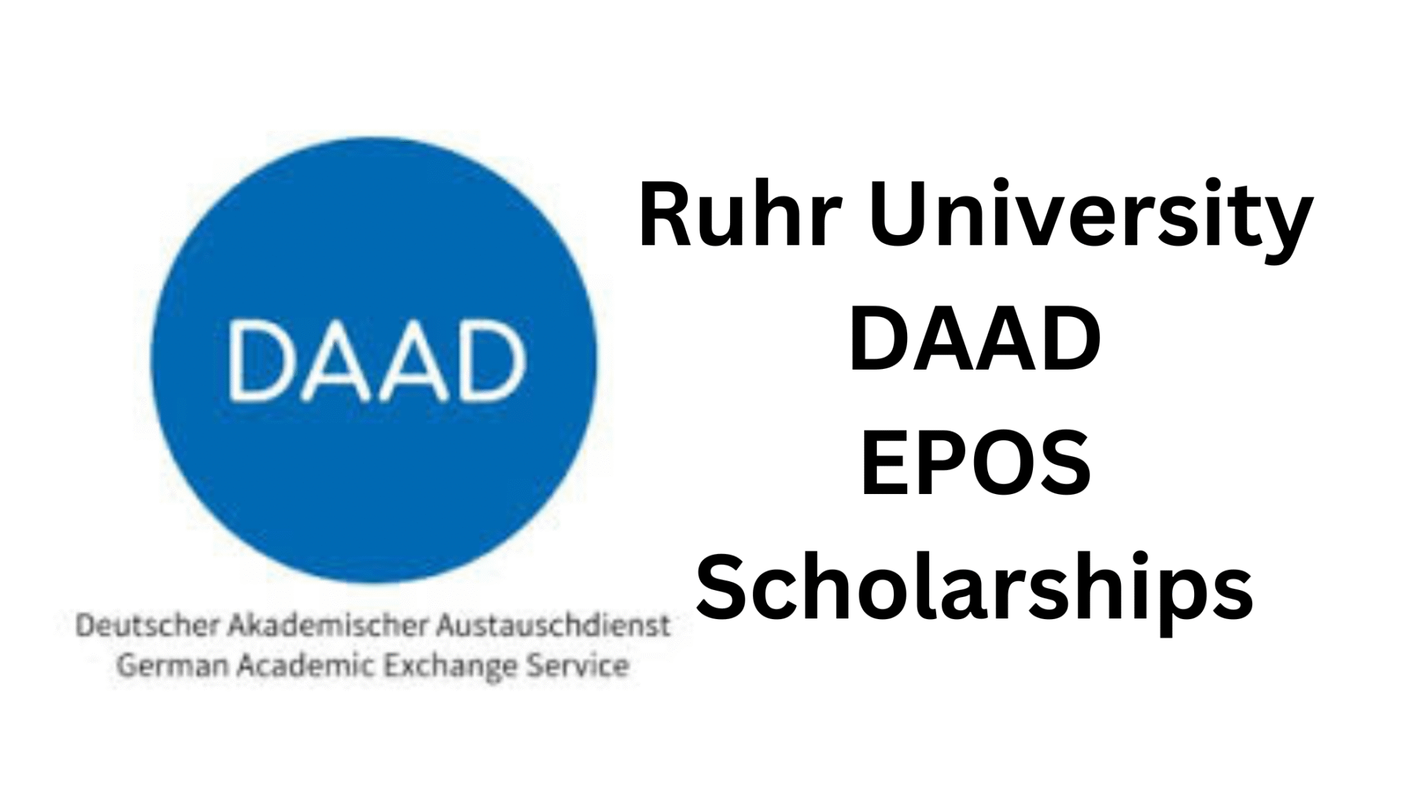 Exciting Opportunity| Ruhr University DAAD EPOS Scholarships 2026 In ...