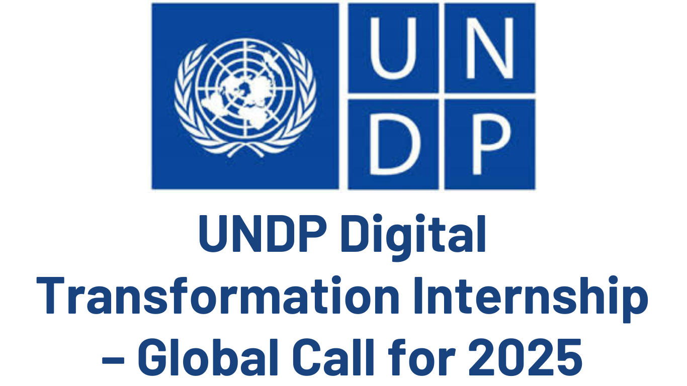 UNDP Digital Transformation Internship – Global Call For 2025