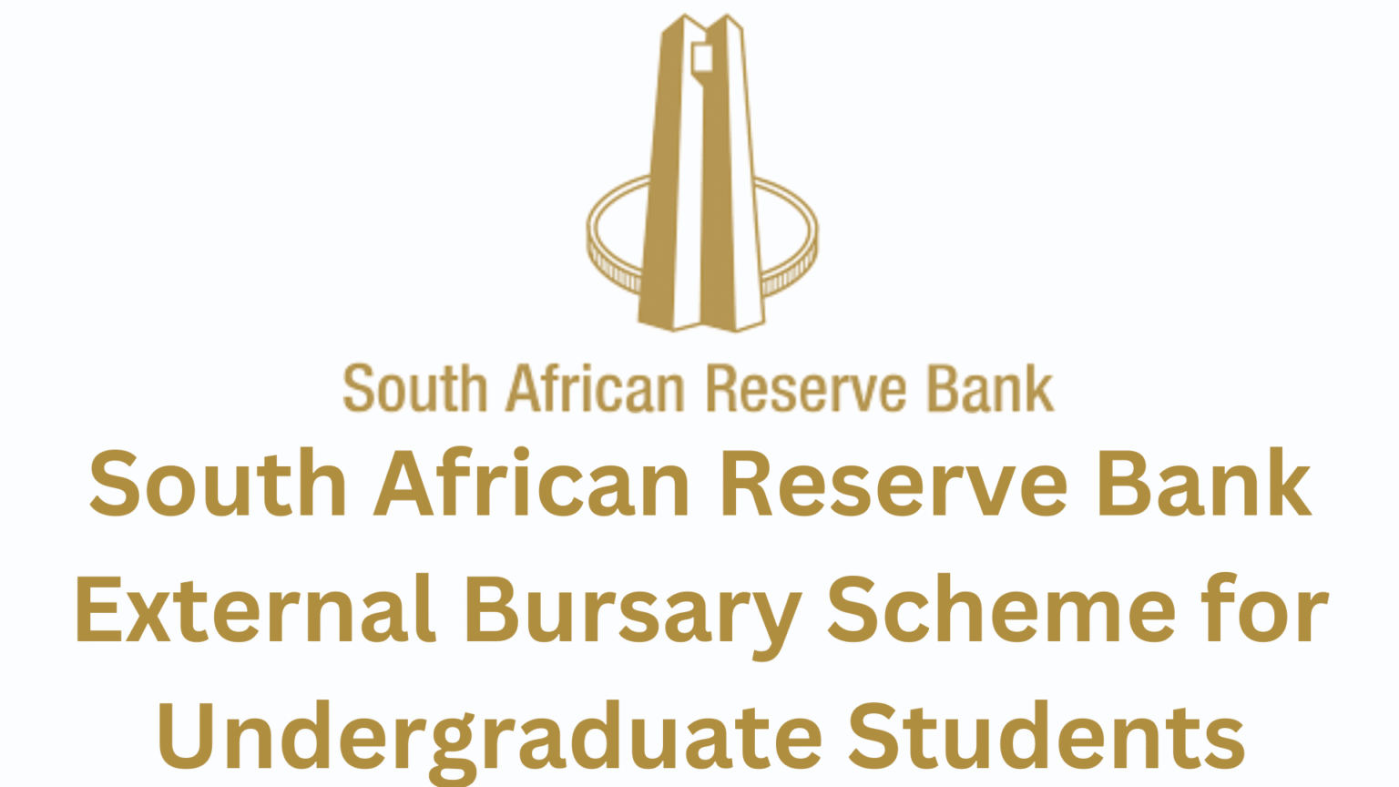 South African Reserve Bank External Bursary Scheme 2026 For ...