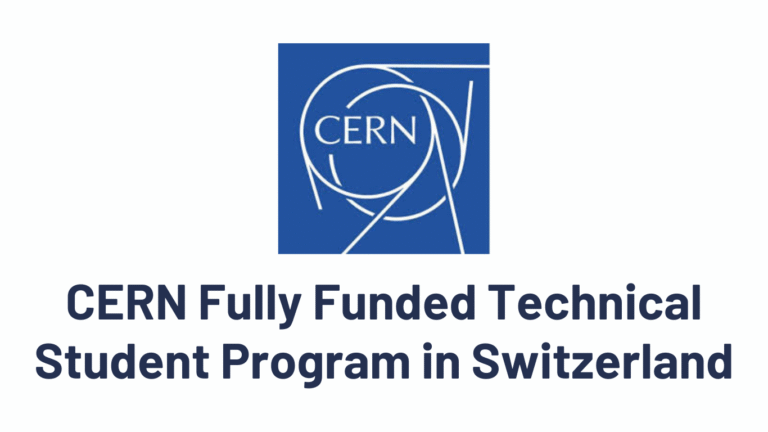 CERN Technical Student Program 2025: Fully Funded Tech Internship In ...