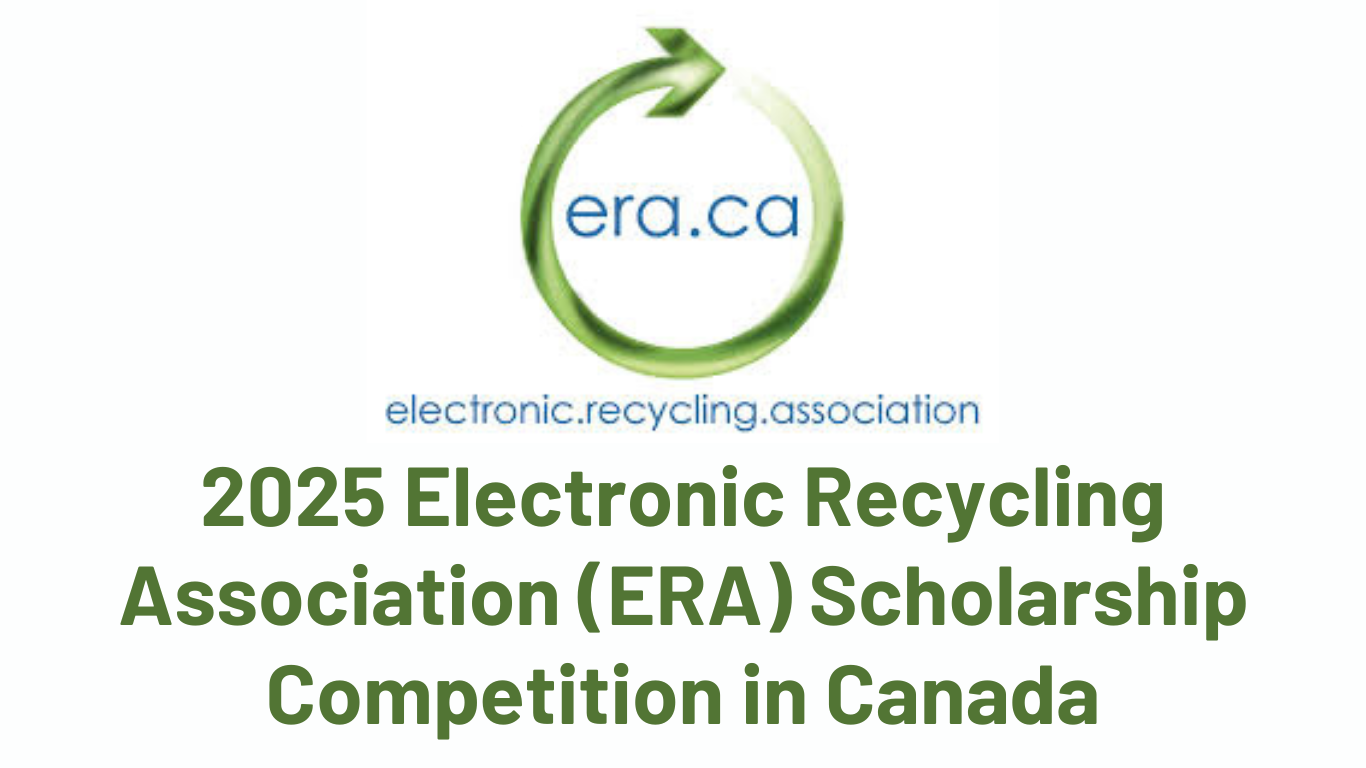 2025 Electronic Recycling Association (ERA) Scholarship Competition In ...