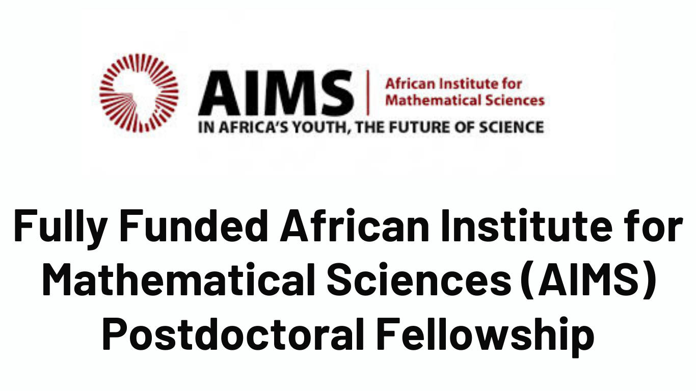 Fully Funded African Institute For Mathematical Sciences (AIMS) South ...