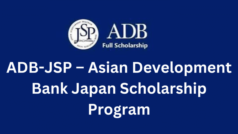 ADB-JSP – Asian Development Bank Japan Scholarship Program 2026