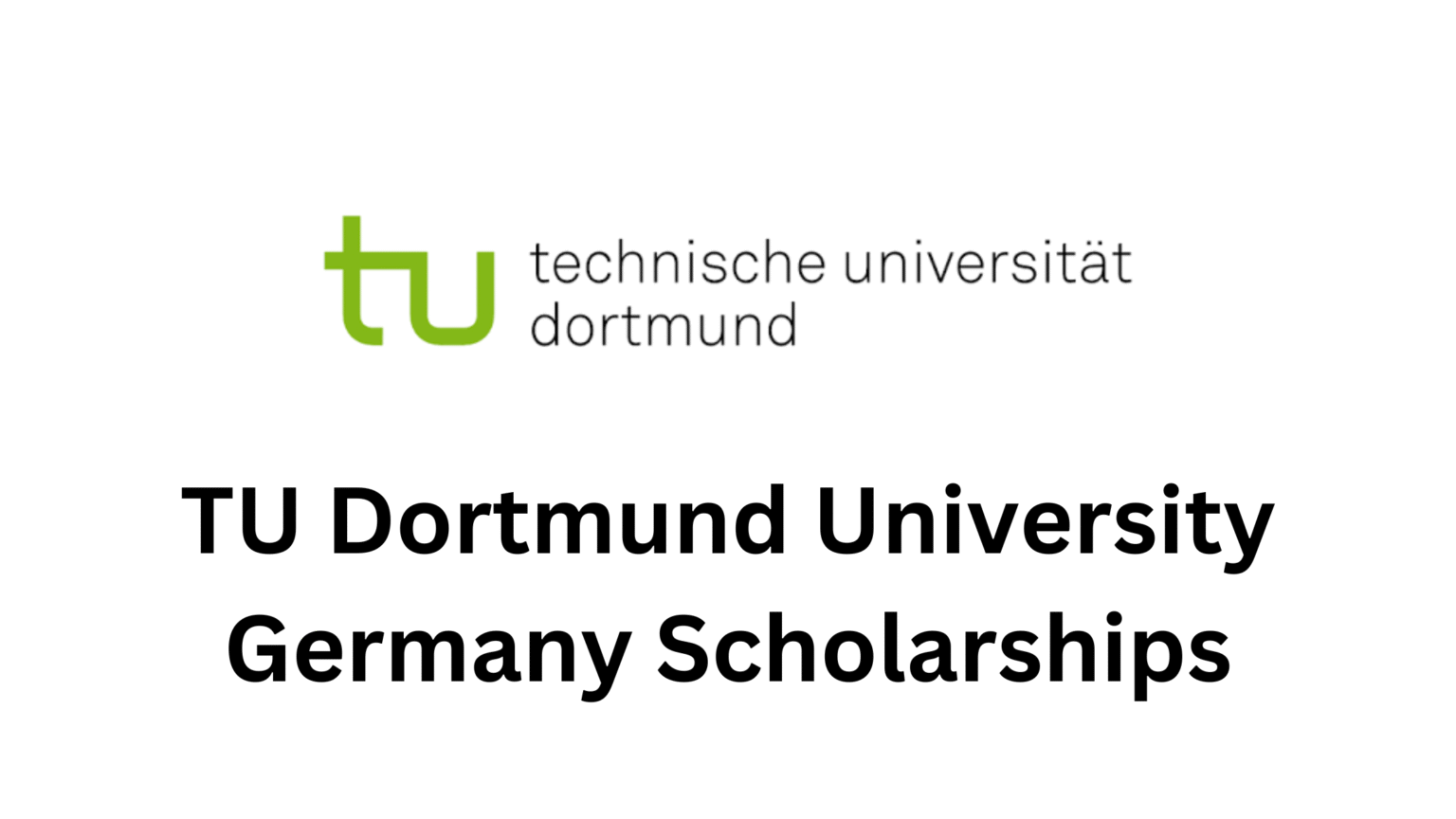 TU Dortmund University Germany Scholarships 2026