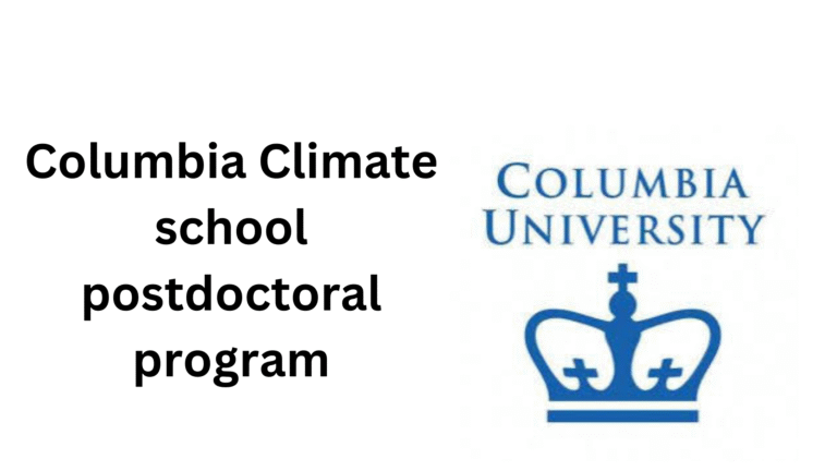 Columbia Climate School Postdoctoral Program 2026