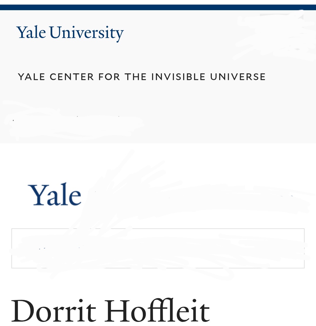 Yale Dorrit Hoffleit Research Scholarship, Weekly Stipends ...